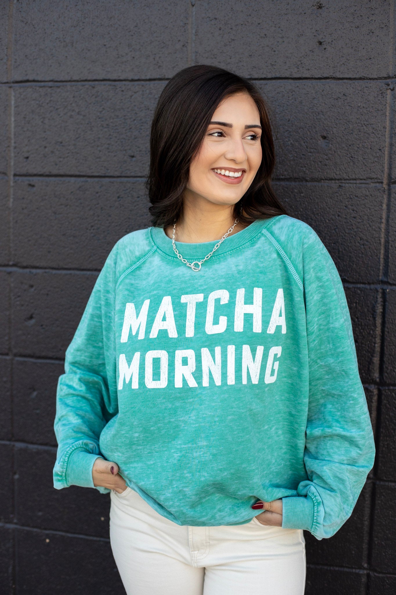 Matcha Morning Sweatshirt – The Refinery